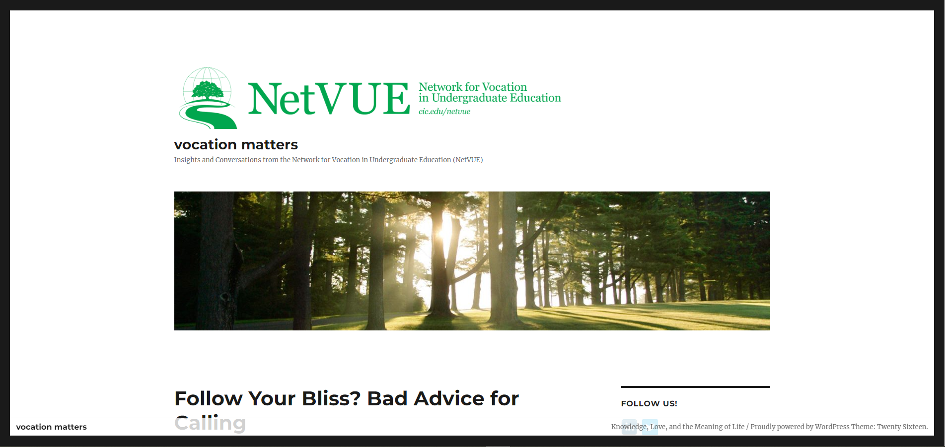 NetVUE Print and Digital Resources - Council of Independent Colleges